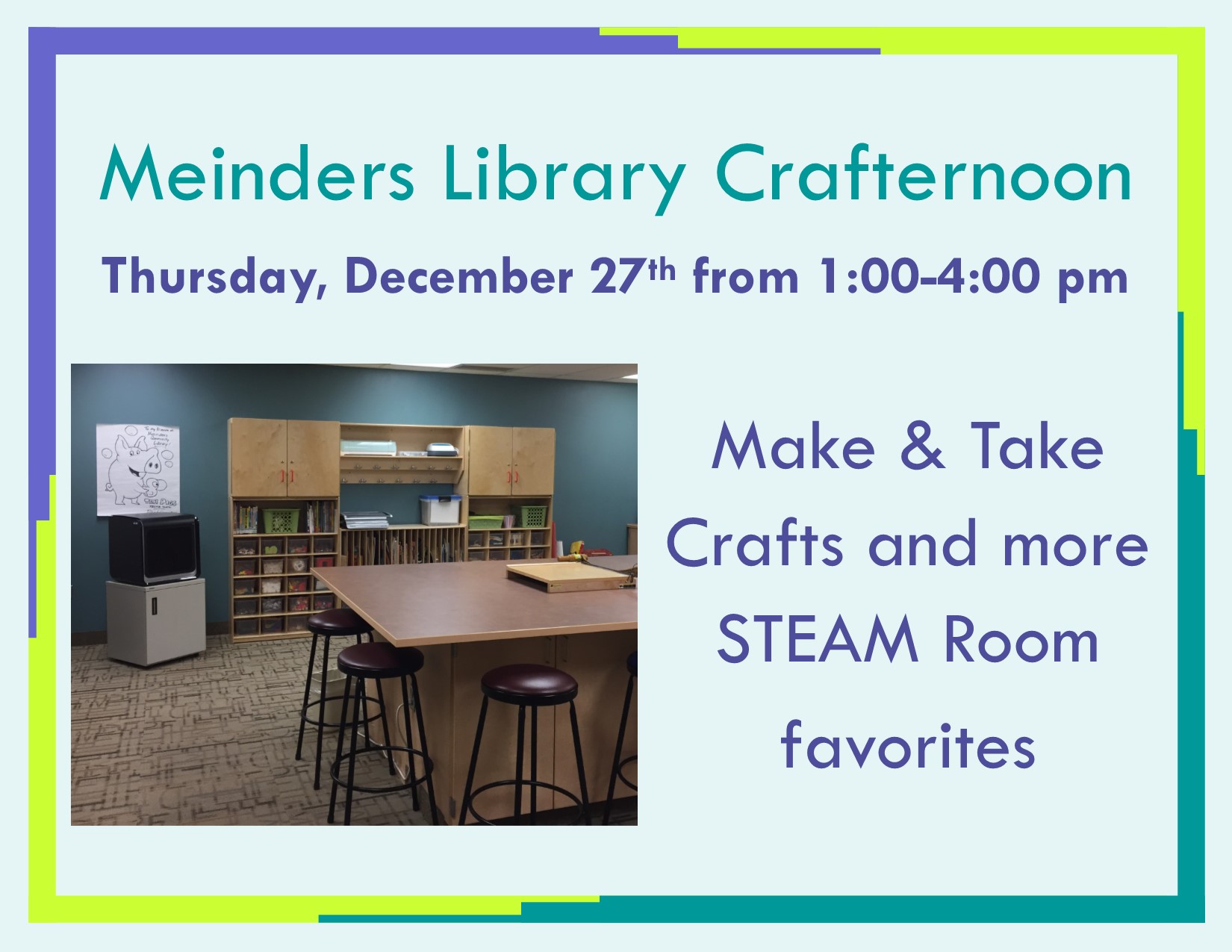Holiday Happenings – Meinders Community Library